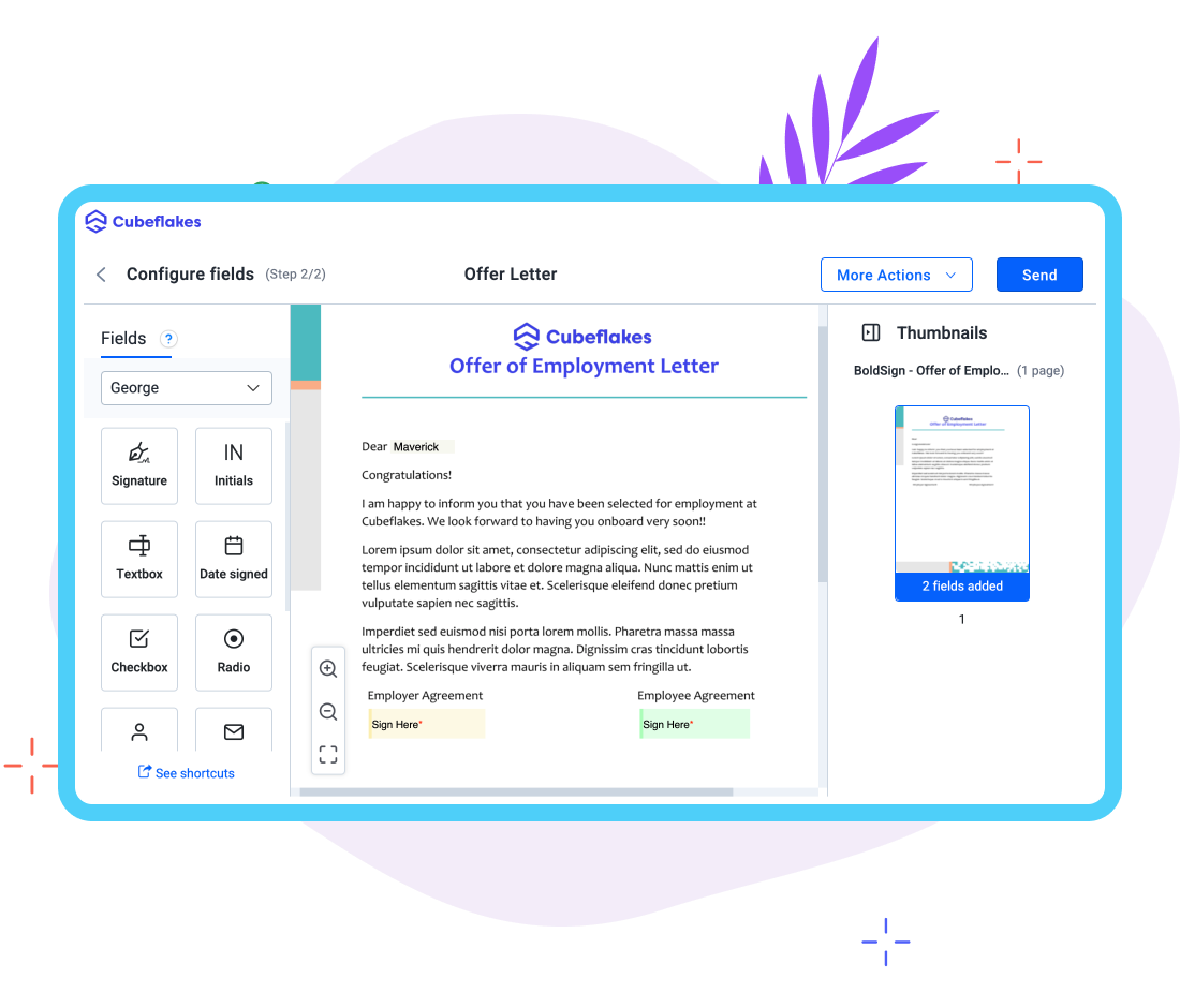 eSignature API - Free Developer Sandbox - BoldSign