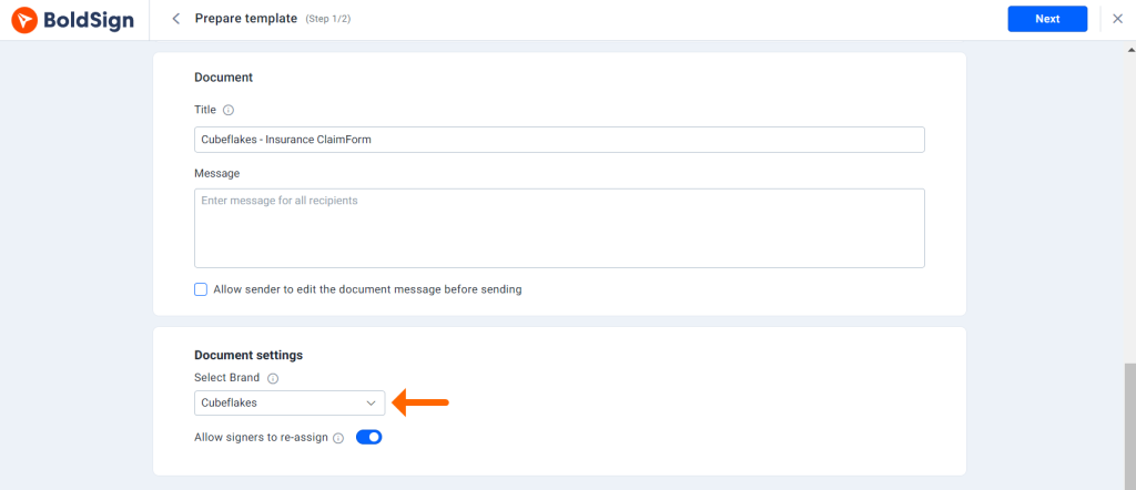 Integrating eSignatures in an Insurance Claim App Using .NET - BoldSign
