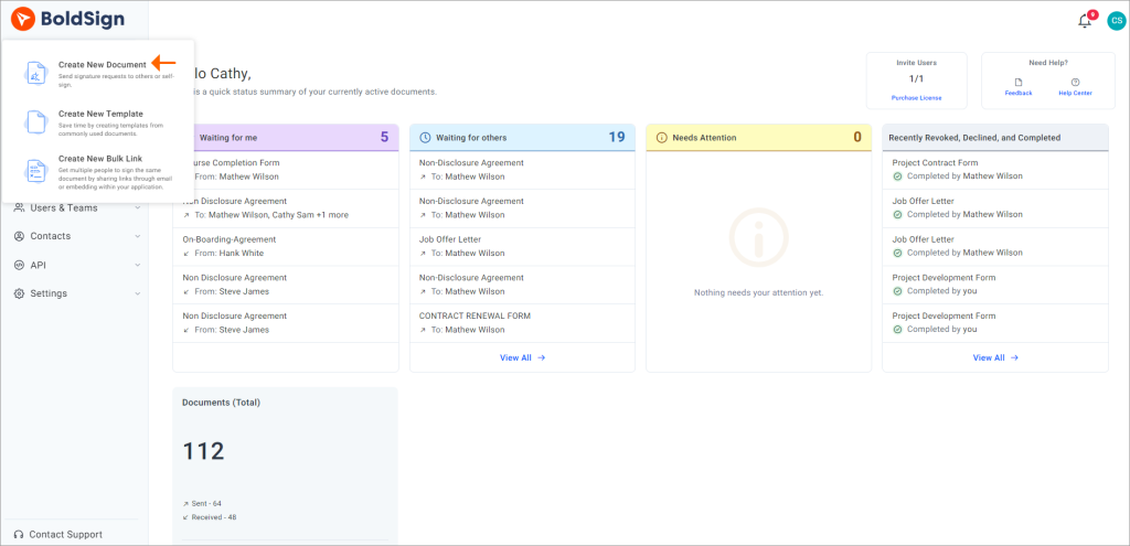 How to Request eSignature via SMS (Text Messages) - BoldSign