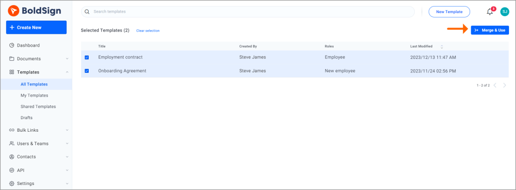How to Efficiently Save Time with Electronic Signature Templates - BoldSign