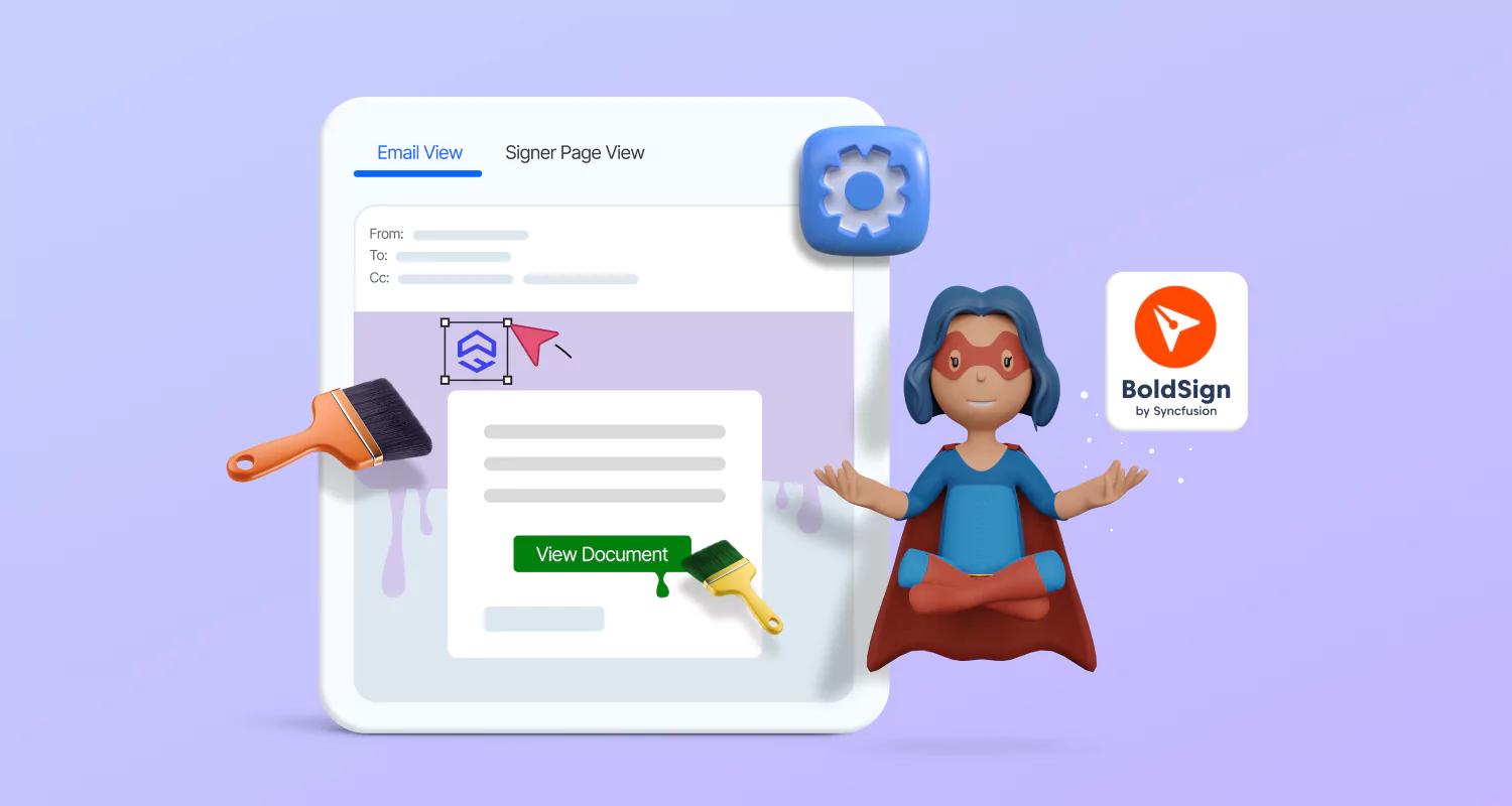 Customize Your eSignature Requests with Your Brand Identity - BoldSign
