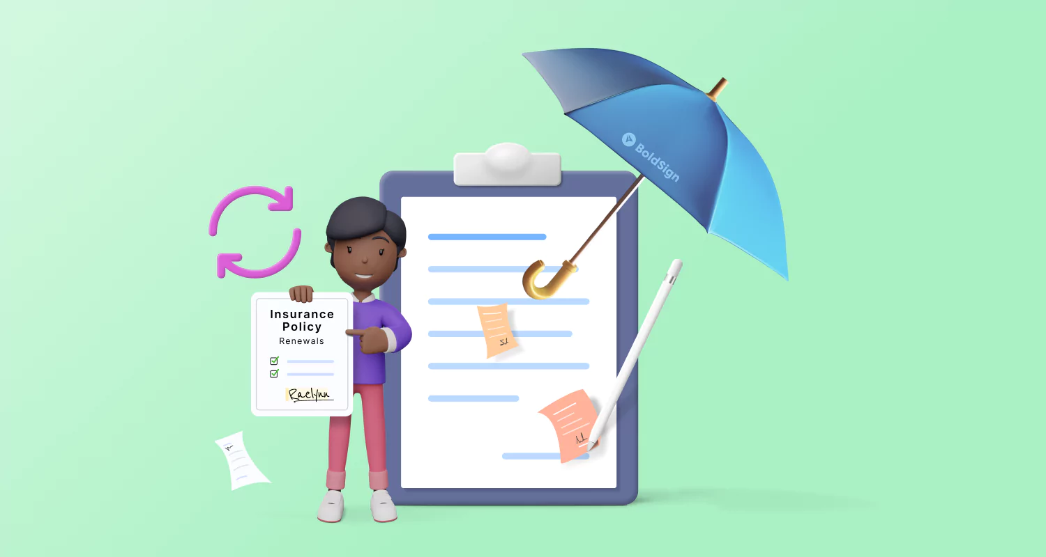 Speed Up Insurance Policy Renewals with BoldSign - BoldSign