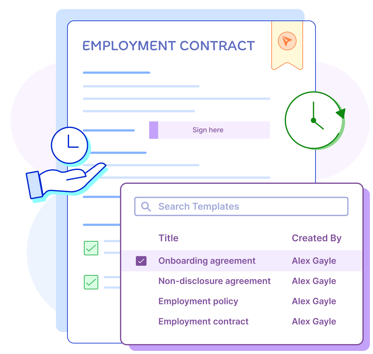 Create eSignature Templates for Unlimited Reuse - BoldSign