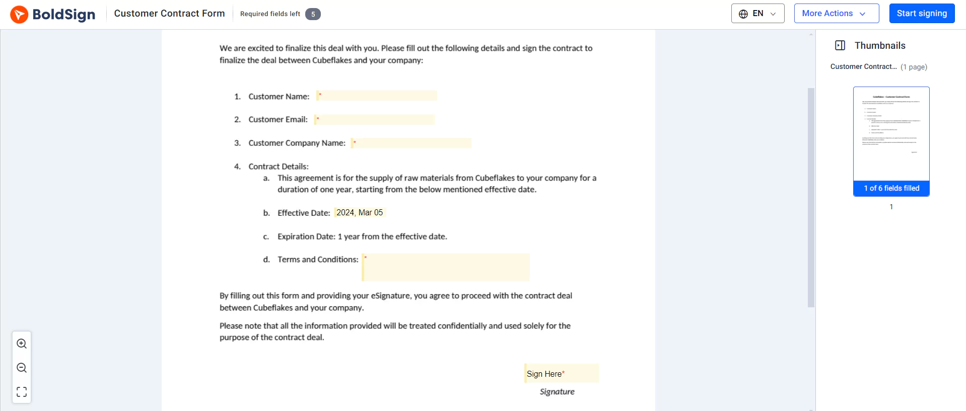 Unlock Form Field Flexibility with BoldSign API for eSignatures