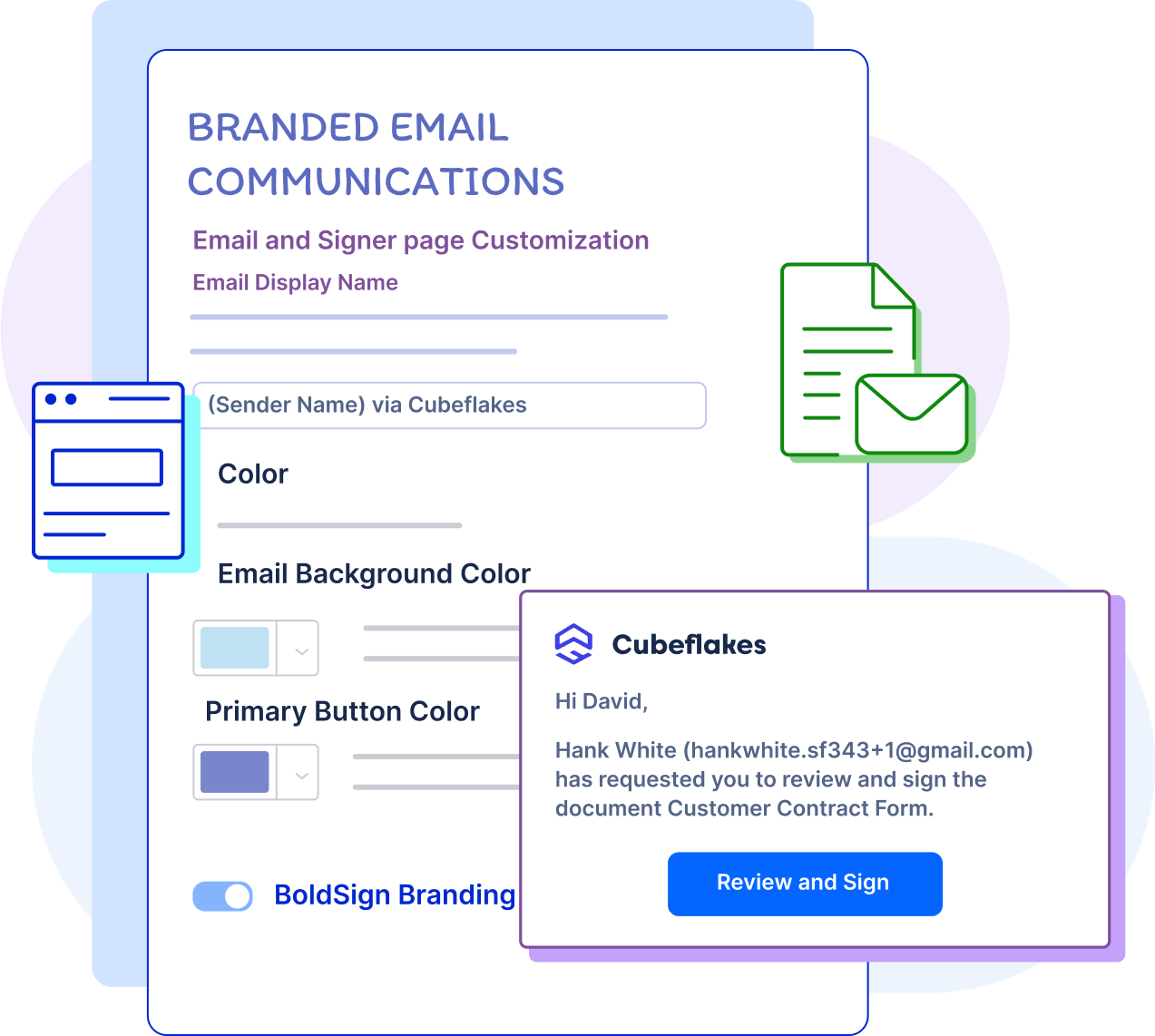 Creating your own brand with BoldSign eSignatures - BoldSign
