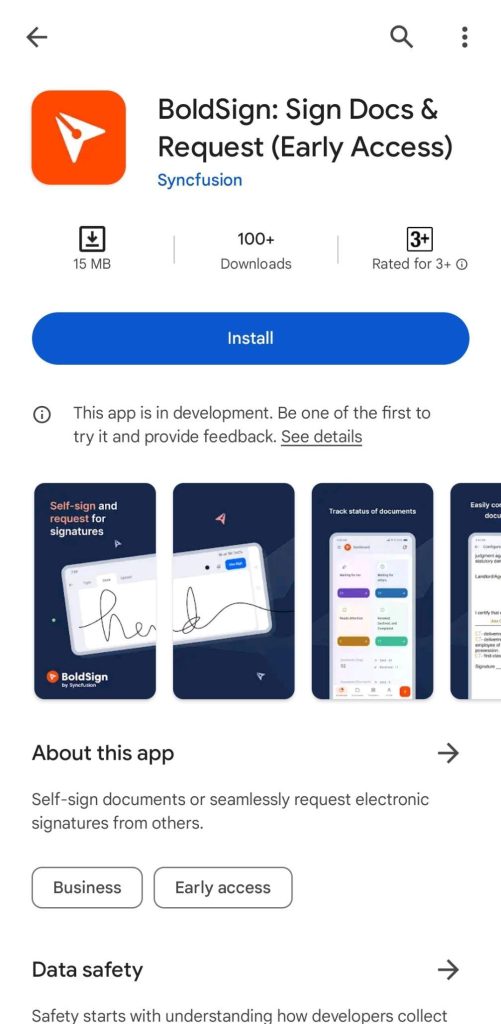 Introducing the BoldSign Mobile Application - BoldSign