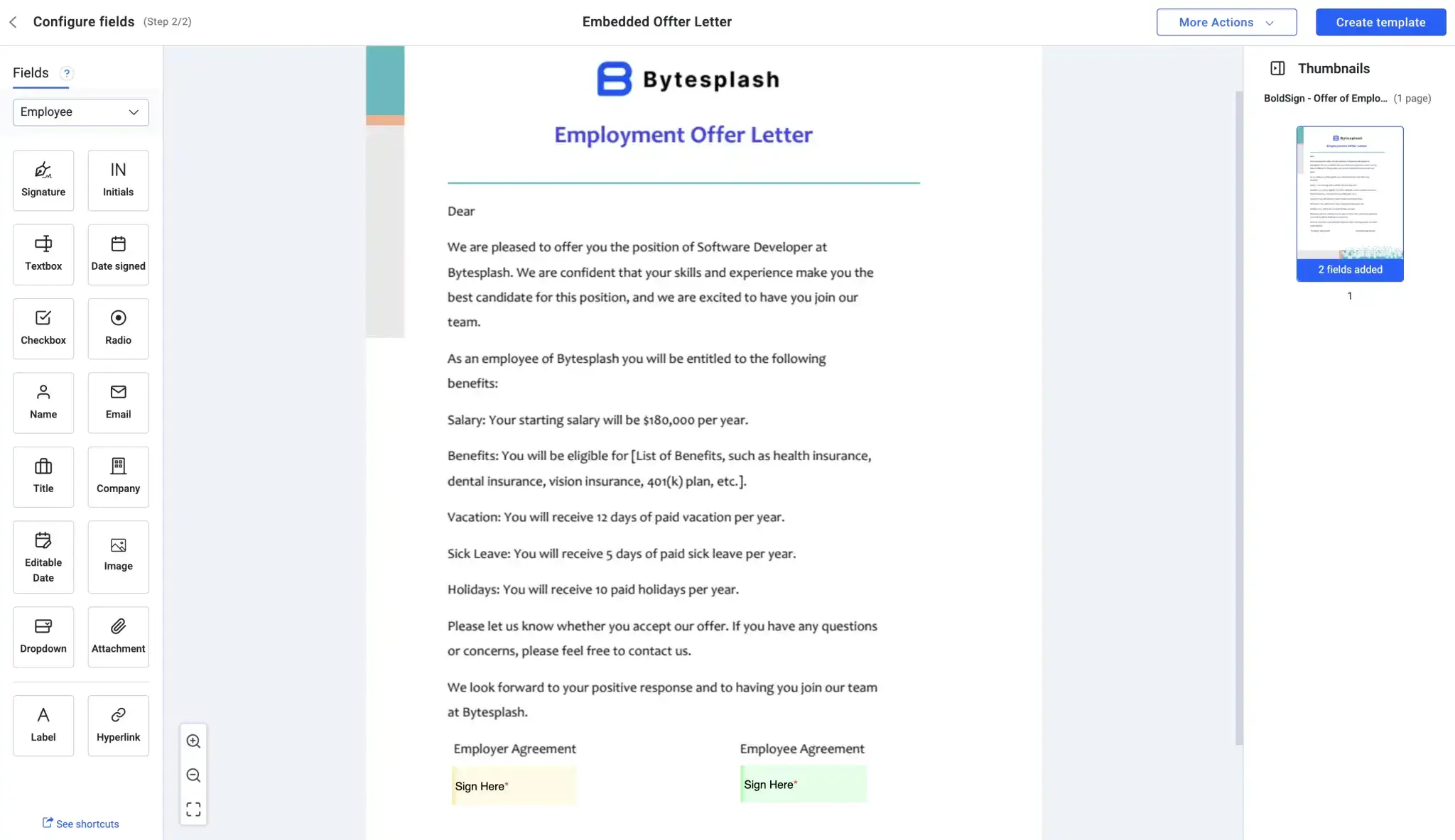 eSignature Integration in Your SaaS Applications - BoldSign