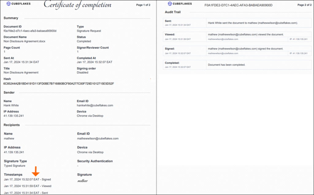 How to Electronically Sign Non-Disclosure Agreements - BoldSign
