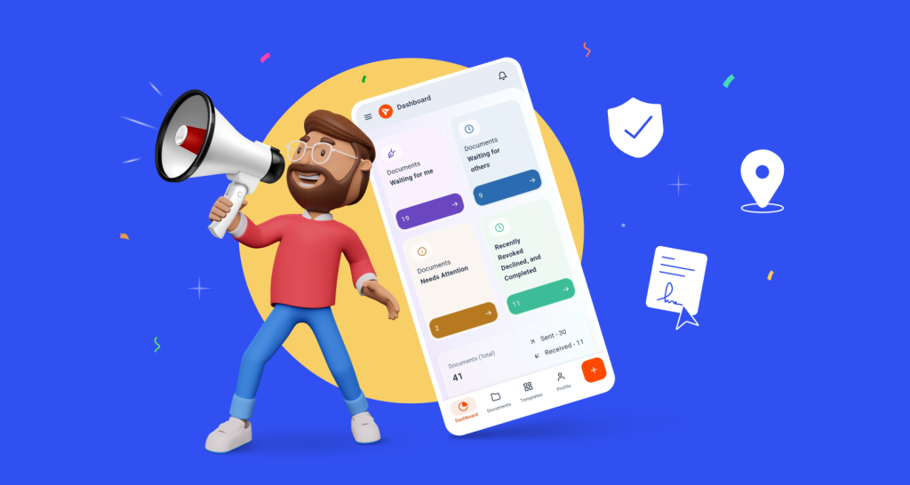 Introducing the BoldSign Mobile Application - BoldSign