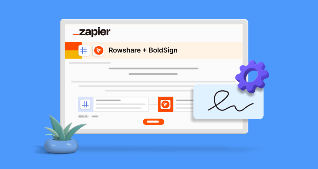 Automate Your eSignature Workflow with RowShare & Zapier Integration