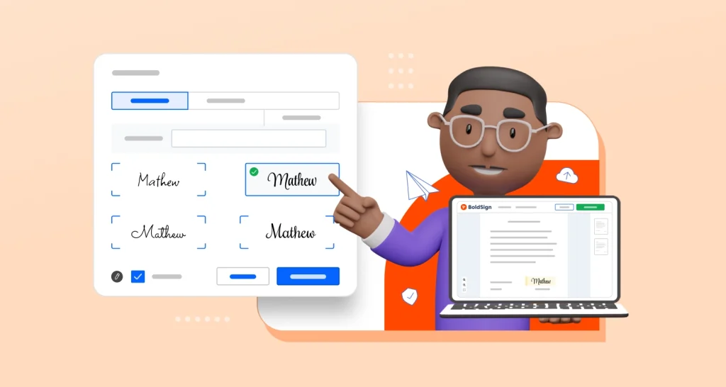 eSignature - Easy & Secure with BoldSign