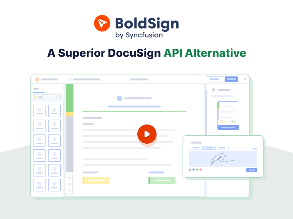 Best Docusign API Alternative for Seamless eSignature - BoldSign Best Docusign API Alternative for Seamless eSignature - BoldSign