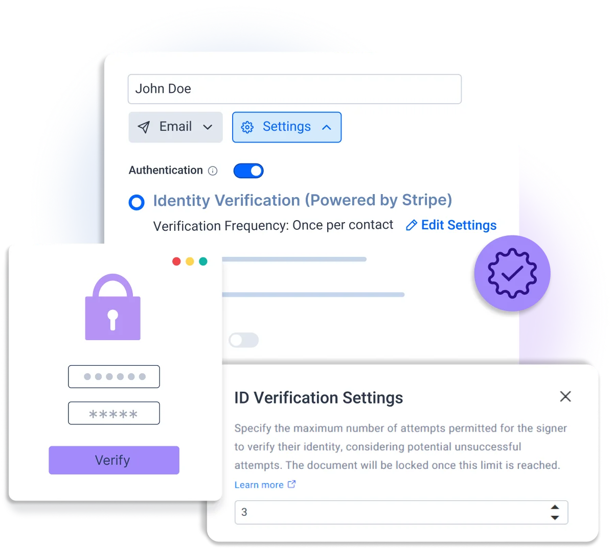Signer Identity Verification - BoldSign