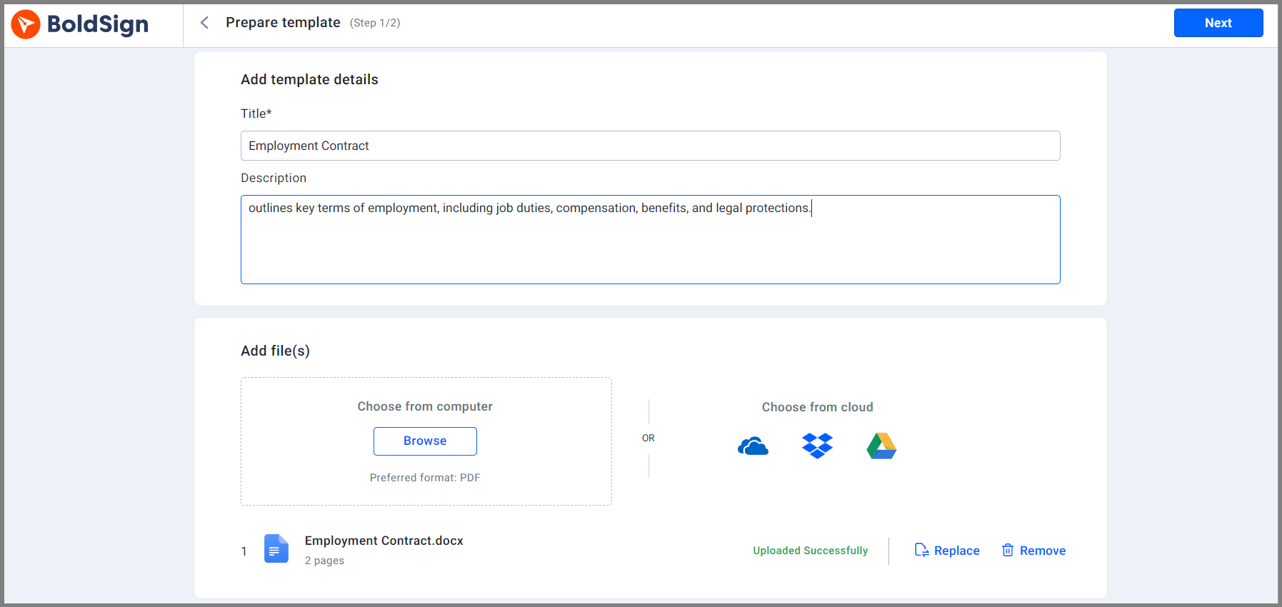 Simplify HR Workflows with BoldSign
