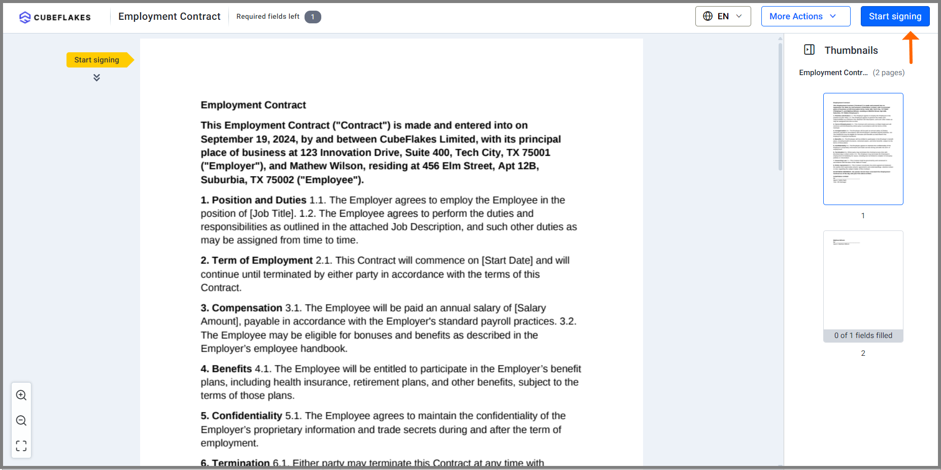 Simplify HR Workflows with BoldSign
