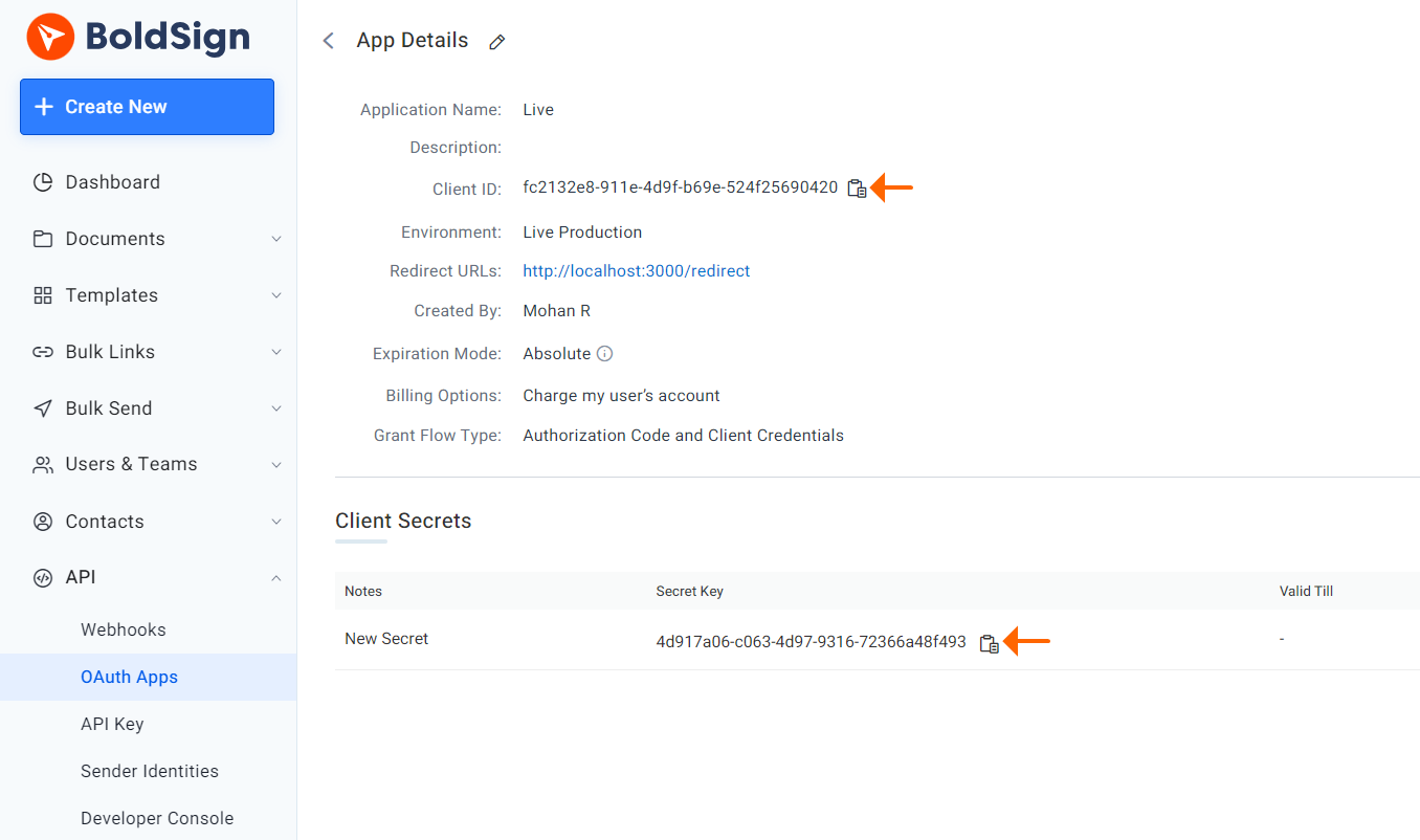 How to Use BoldSign OAuth 2.0 for Seamless App Integration