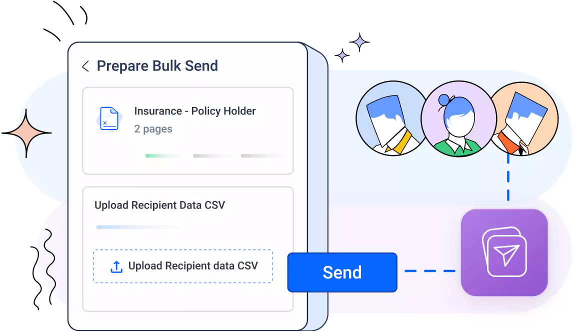 Bulk Send Documents to Multiple Recipients - BoldSign