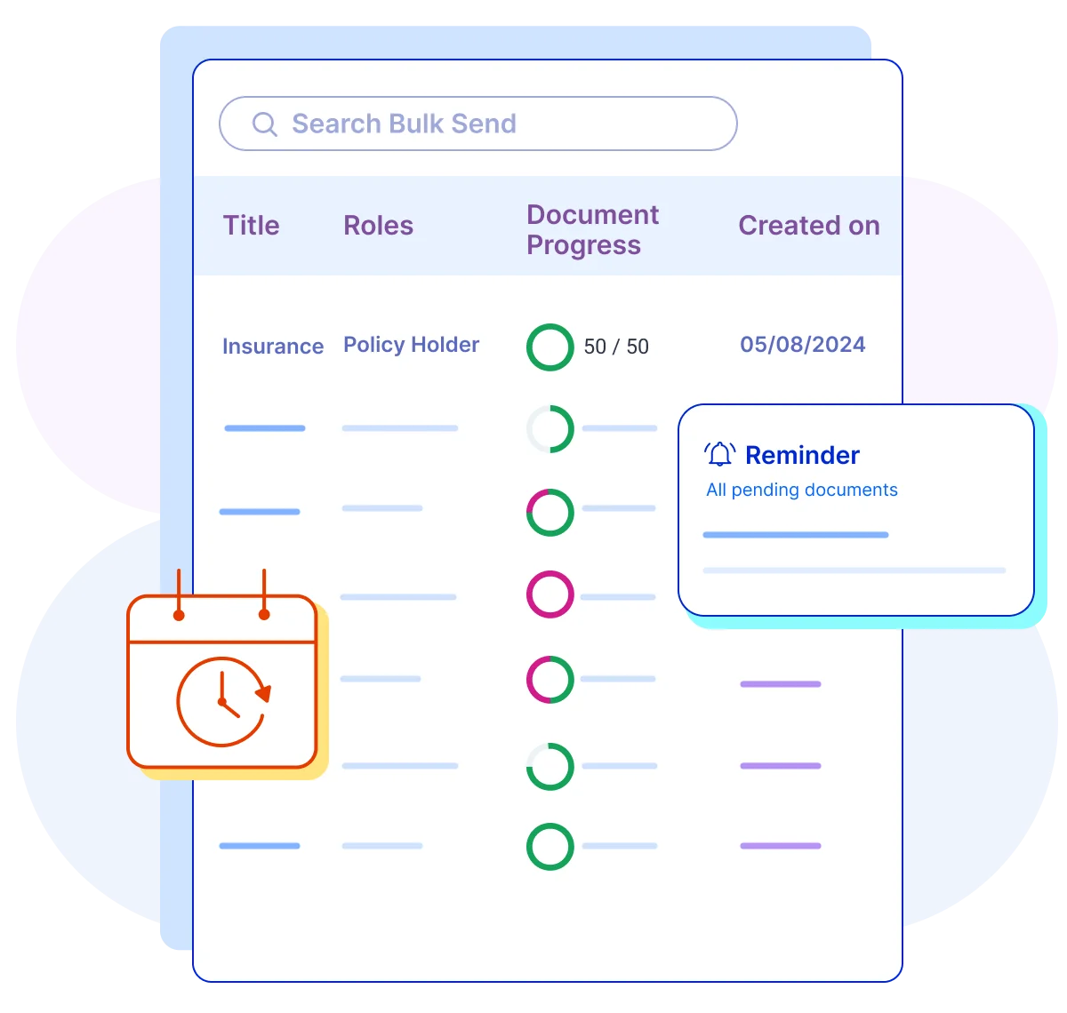 Bulk Send Documents to Multiple Recipients - BoldSign