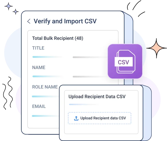 Bulk Send Documents to Multiple Recipients - BoldSign