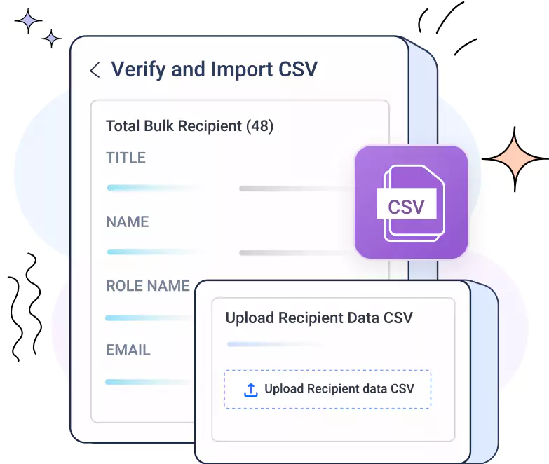 Bulk Send Documents to Multiple Recipients - BoldSign