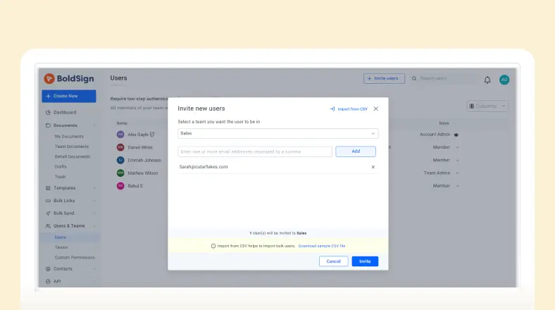 BoldSign Self-Help Demo for a Quick eSignature Guide - BoldSign