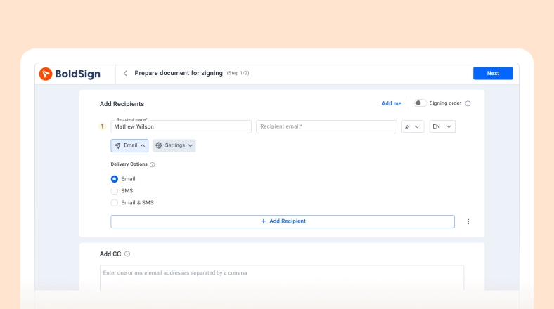 BoldSign Self-Help Demo for a Quick eSignature Guide - BoldSign