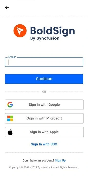 Easy eSignature with the BoldSign® Mobile App for Android