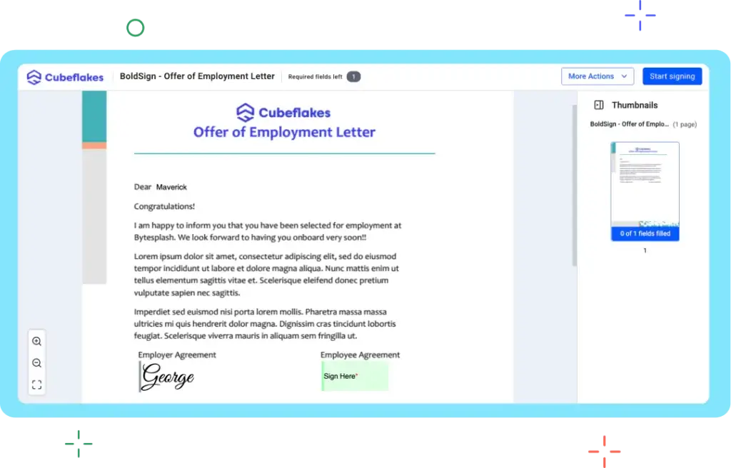 eSignature - Easy & Secure with BoldSign