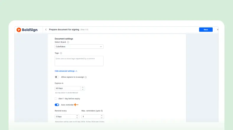 BoldSign Self-Help Demo for a Quick eSignature Guide - BoldSign