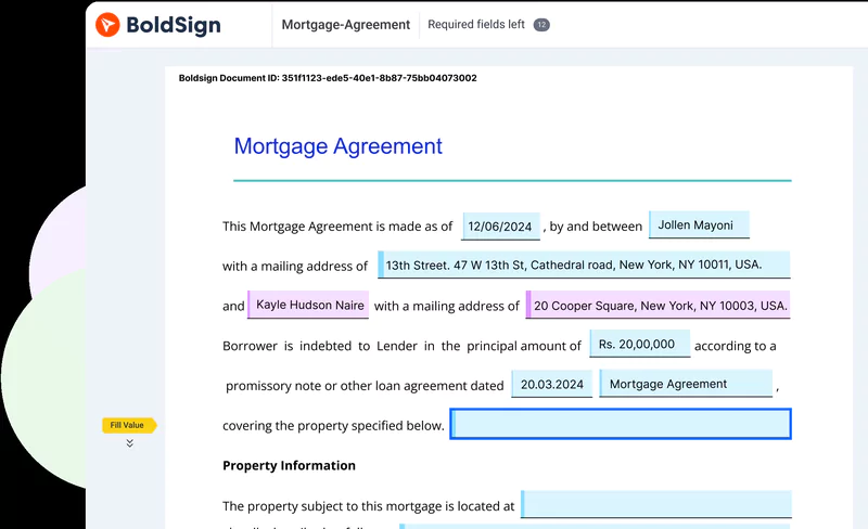 Secure Electronic Signatures for Banking Transactions - BoldSign