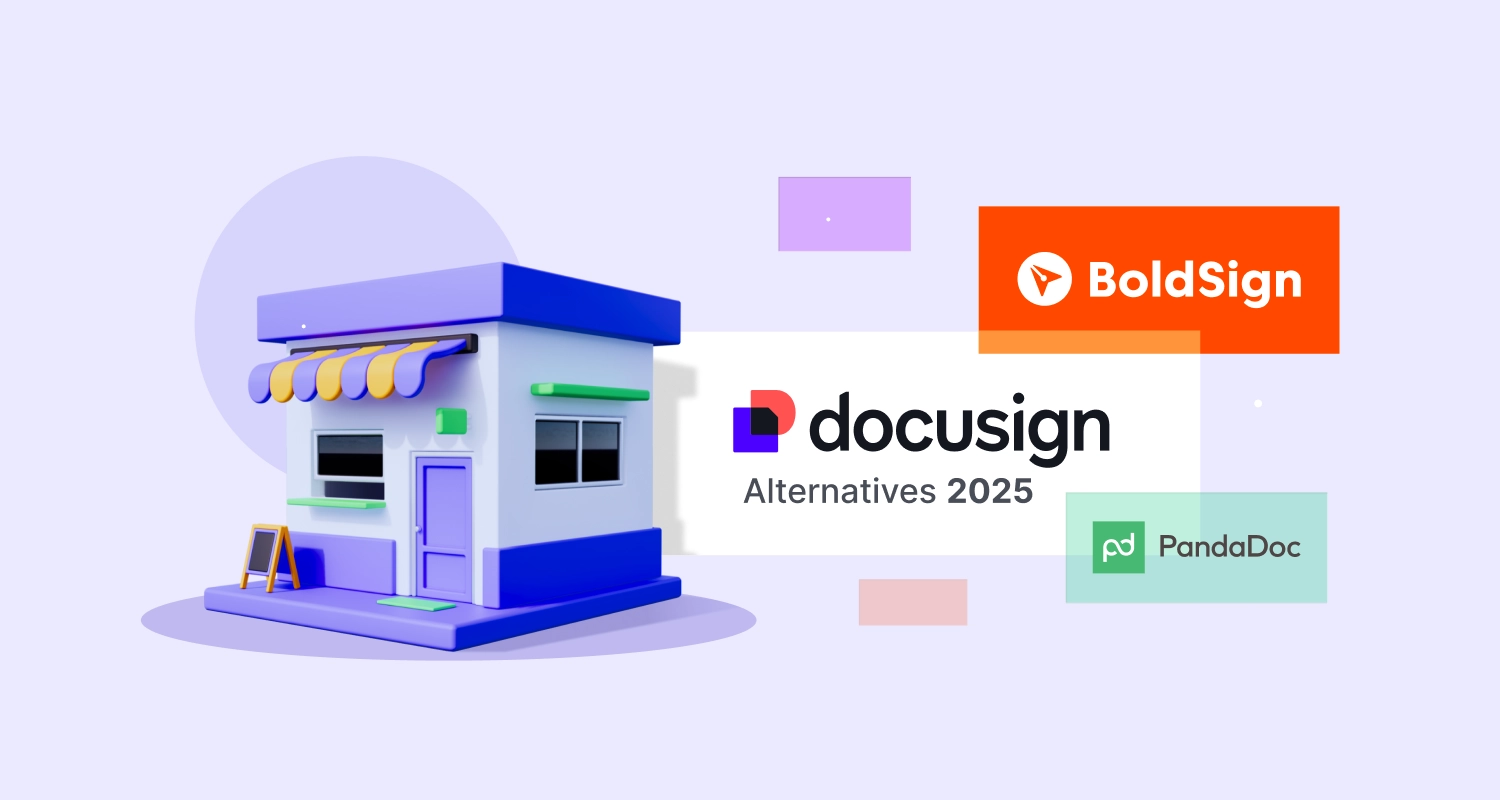 Best DocuSign Alternative in 2025 - Choose BoldSign Today