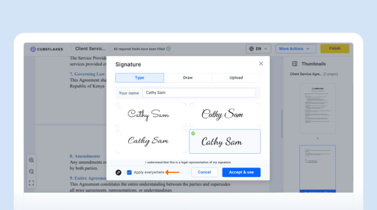 BoldSign Self-Help Demo for a Quick eSignature Guide - BoldSign