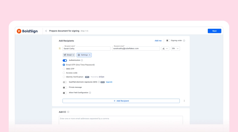 BoldSign Self-Help Demo for a Quick eSignature Guide - BoldSign
