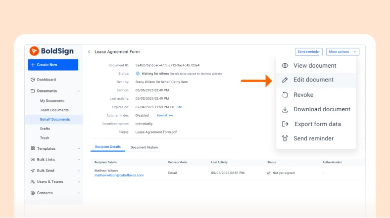 BoldSign Self-Help Demo for a Quick eSignature Guide - BoldSign