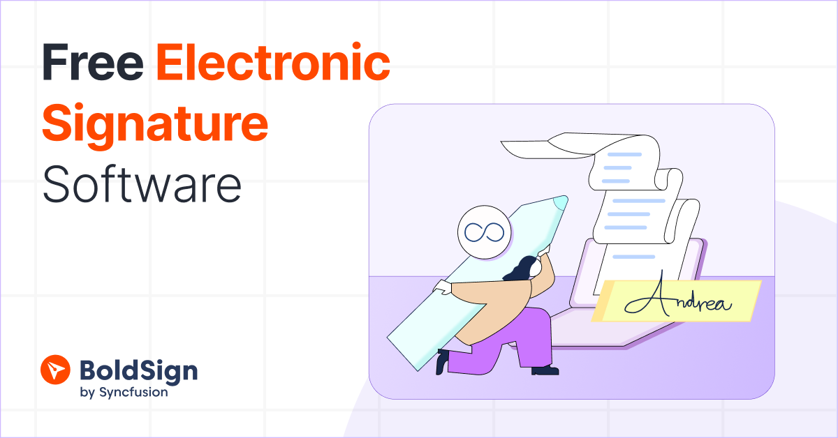 Free eSignature Software for Quick, Legal Signing | BoldSign